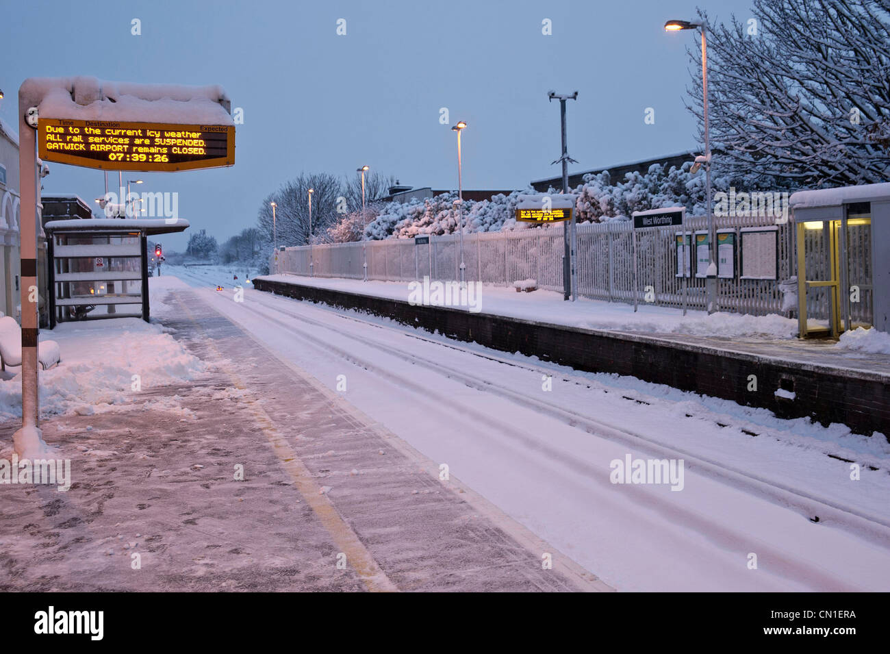 West worthing station hi-res stock photography and images - Alamy