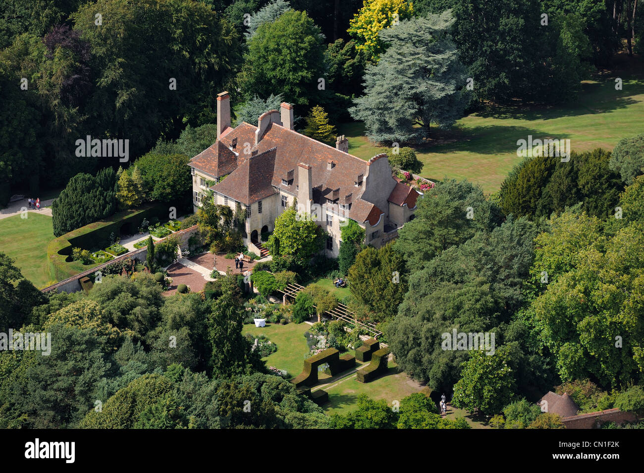 France, Seine Maritime, Varengeville sur Mer, manor of Le Bois des ...