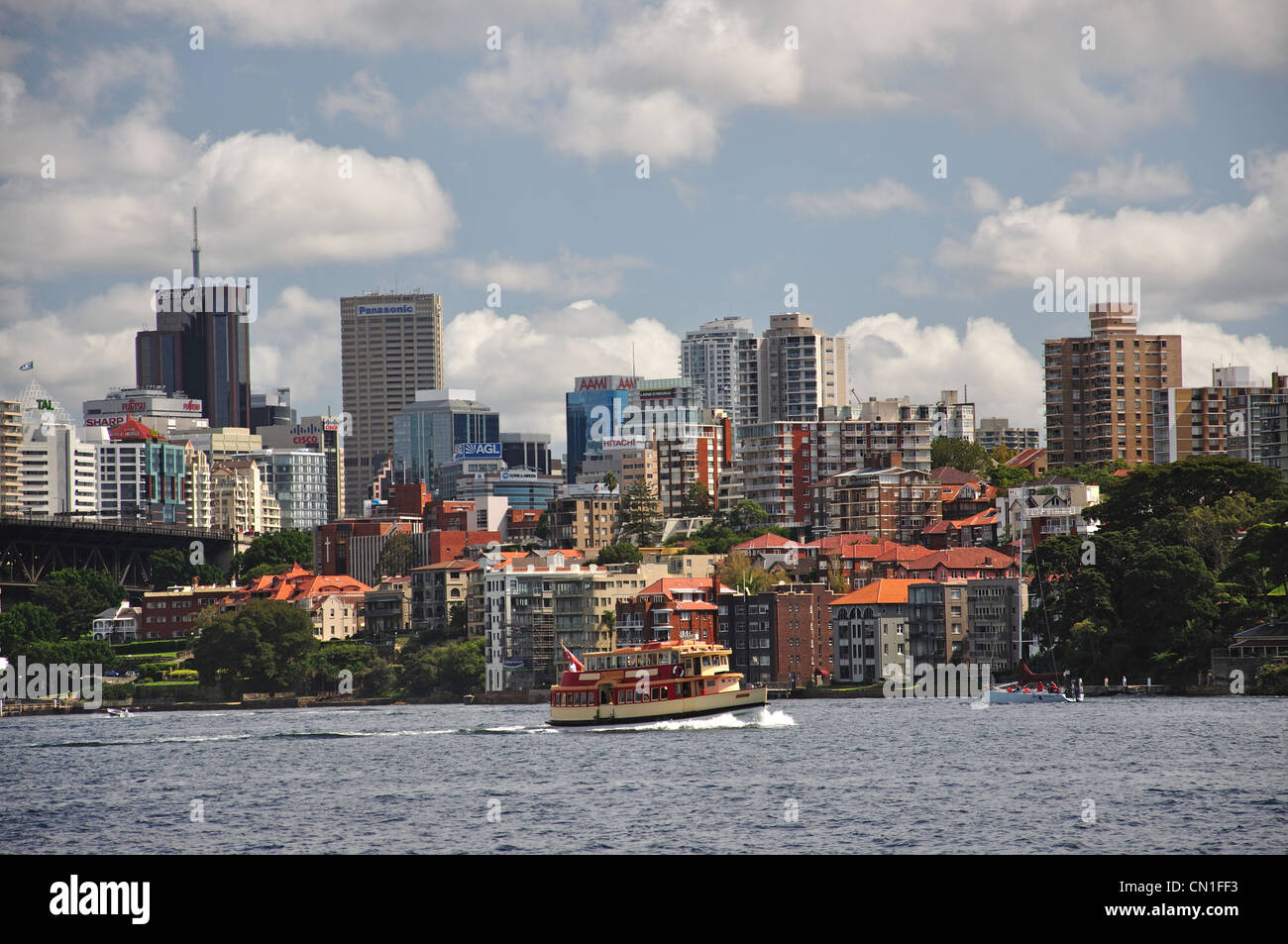 Kirribilli from MacQuaries Point, The Domain, Sydney, New South Wales ...