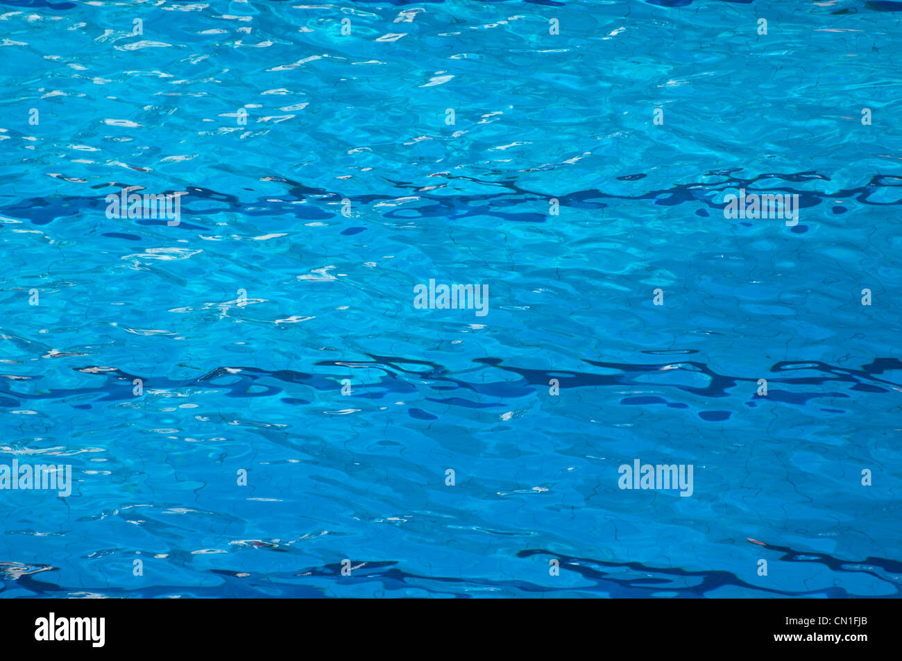Clear pool water Stock Photo - Alamy