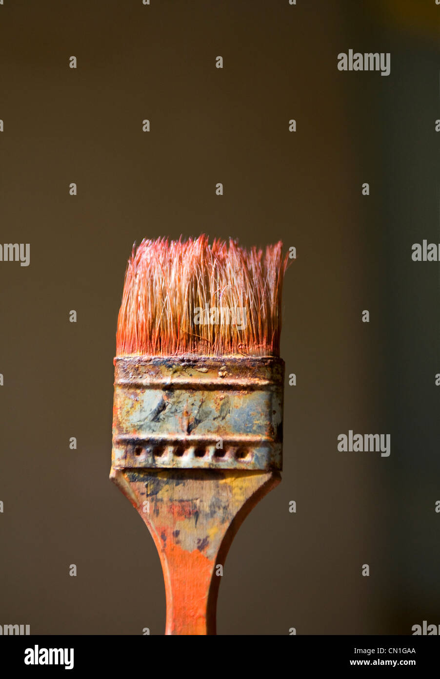 Red paintbrush hi-res stock photography and images - Alamy