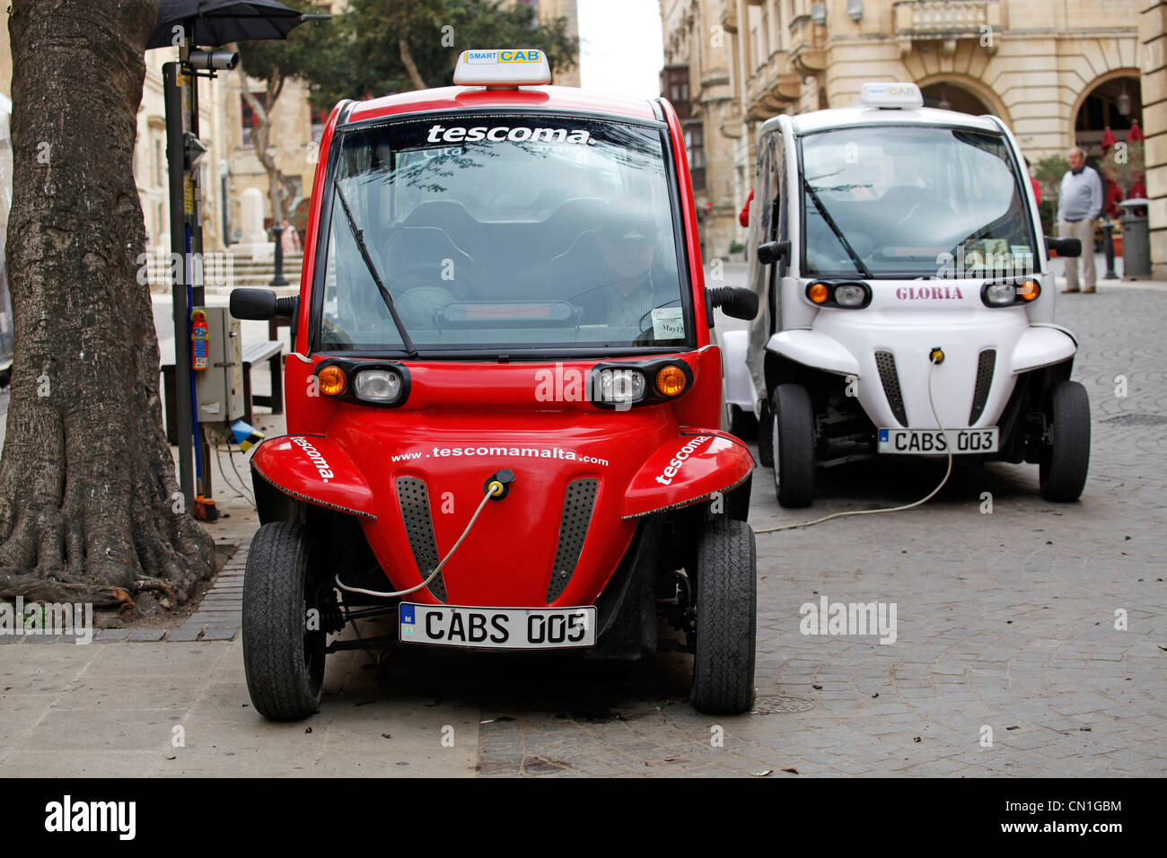 Malta electric taxi hi-res stock photography and images - Alamy