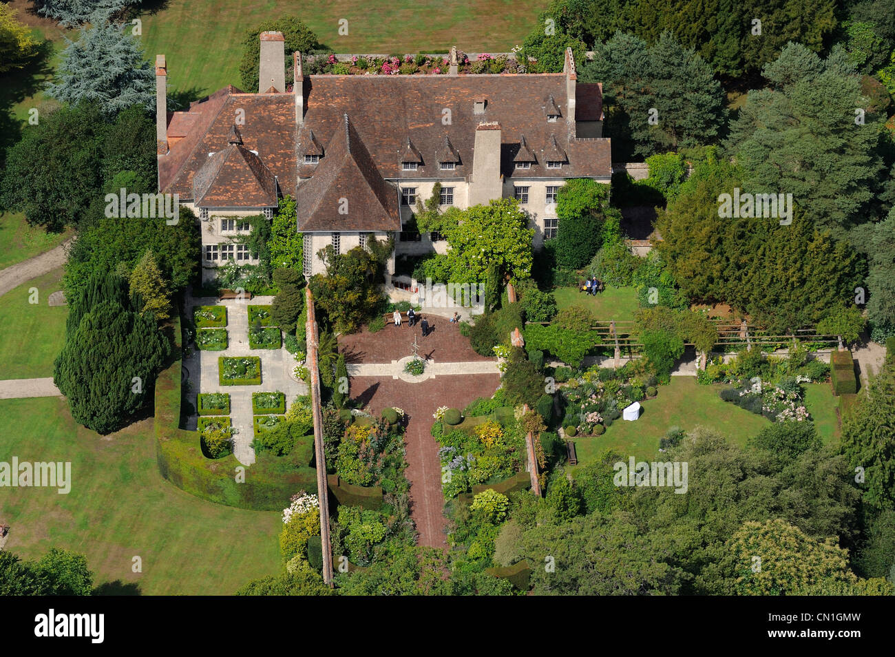 France, Seine Maritime, Varengeville sur Mer, manor of Le Bois des ...