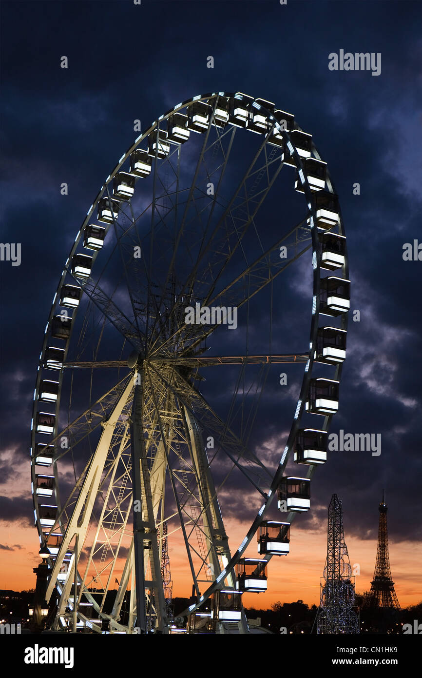 Grande roue de la concorde hi-res stock photography and images - Alamy