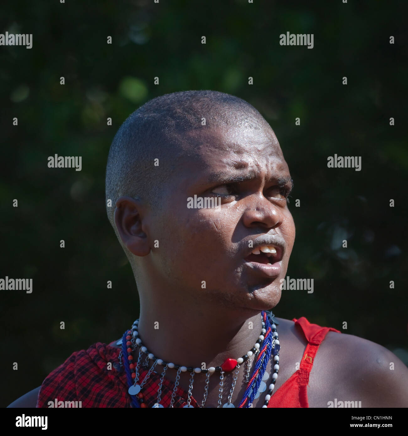 Masai tribesman, Masai Mara National Reserve, Kenya Stock Photo - Alamy
