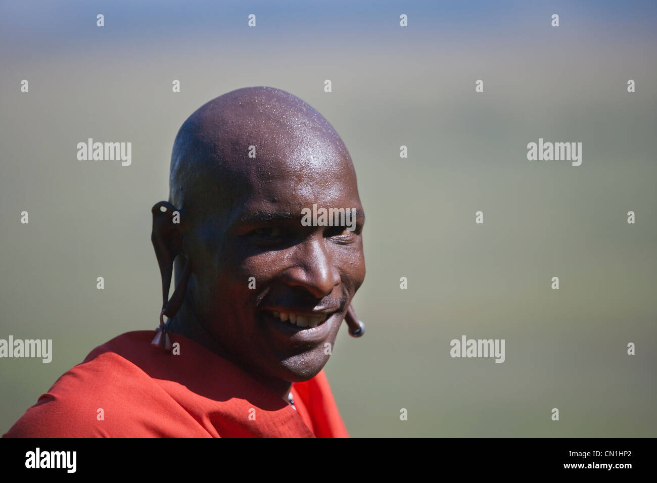 Masai tribesman, Masai Mara National Reserve, Kenya Stock Photo - Alamy