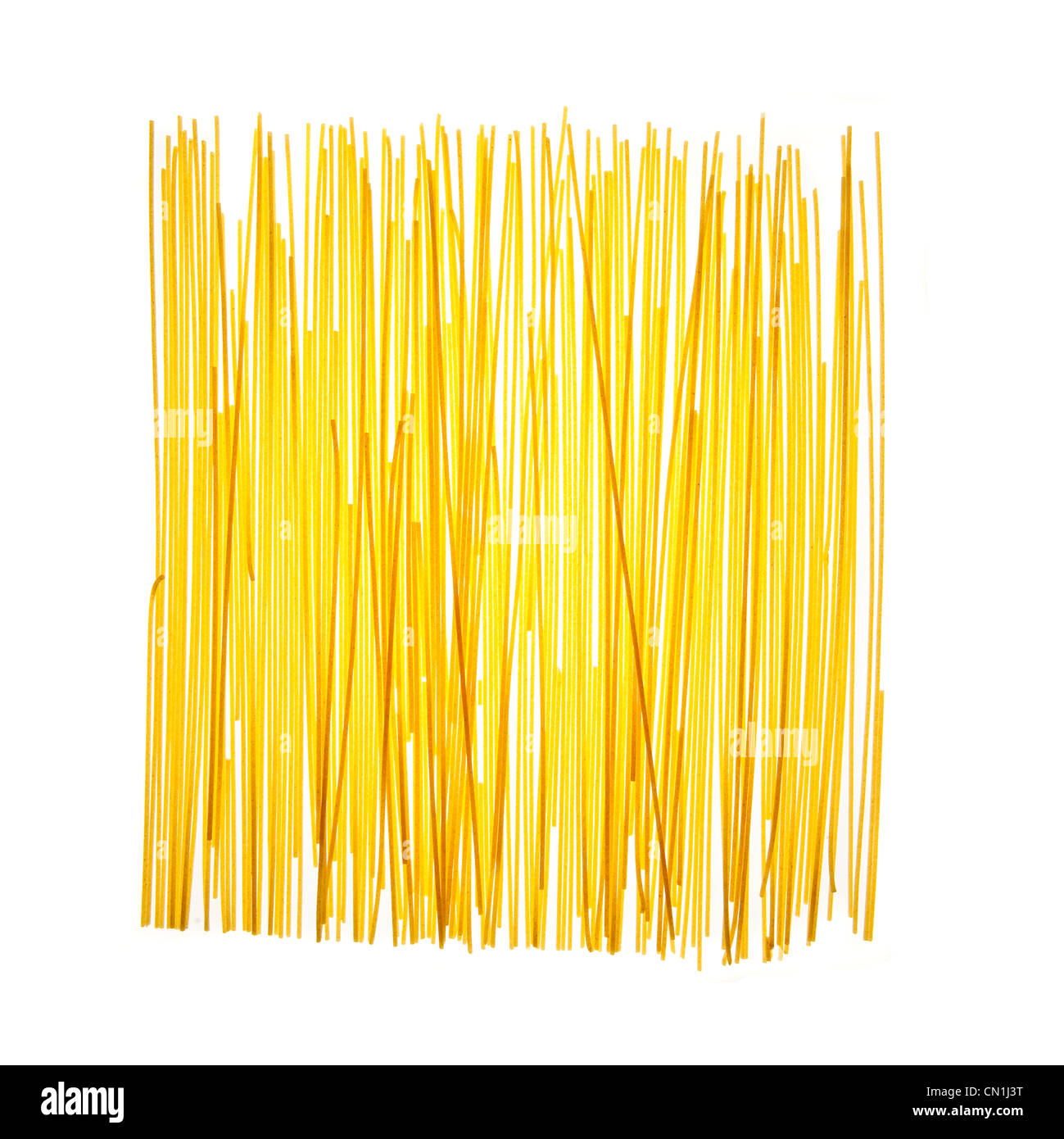 Spaghetti Noodles Arranged in Square Shape Stock Photo - Alamy