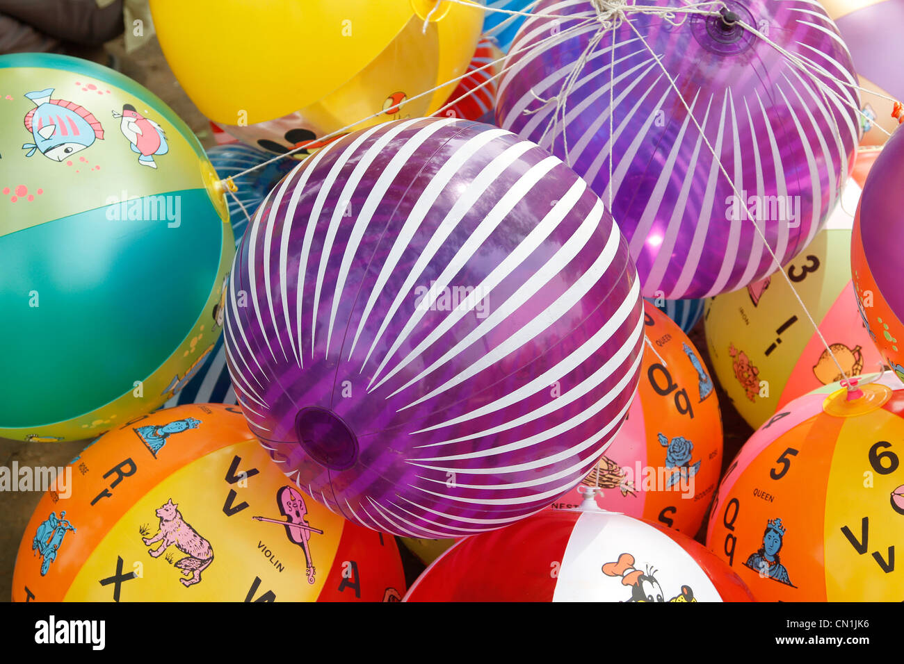 Balloons for a child Stock Photo - Alamy