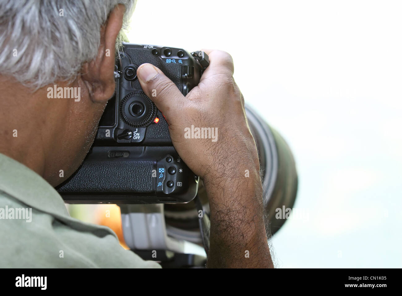 Photographer at Work Stock Photo - Alamy