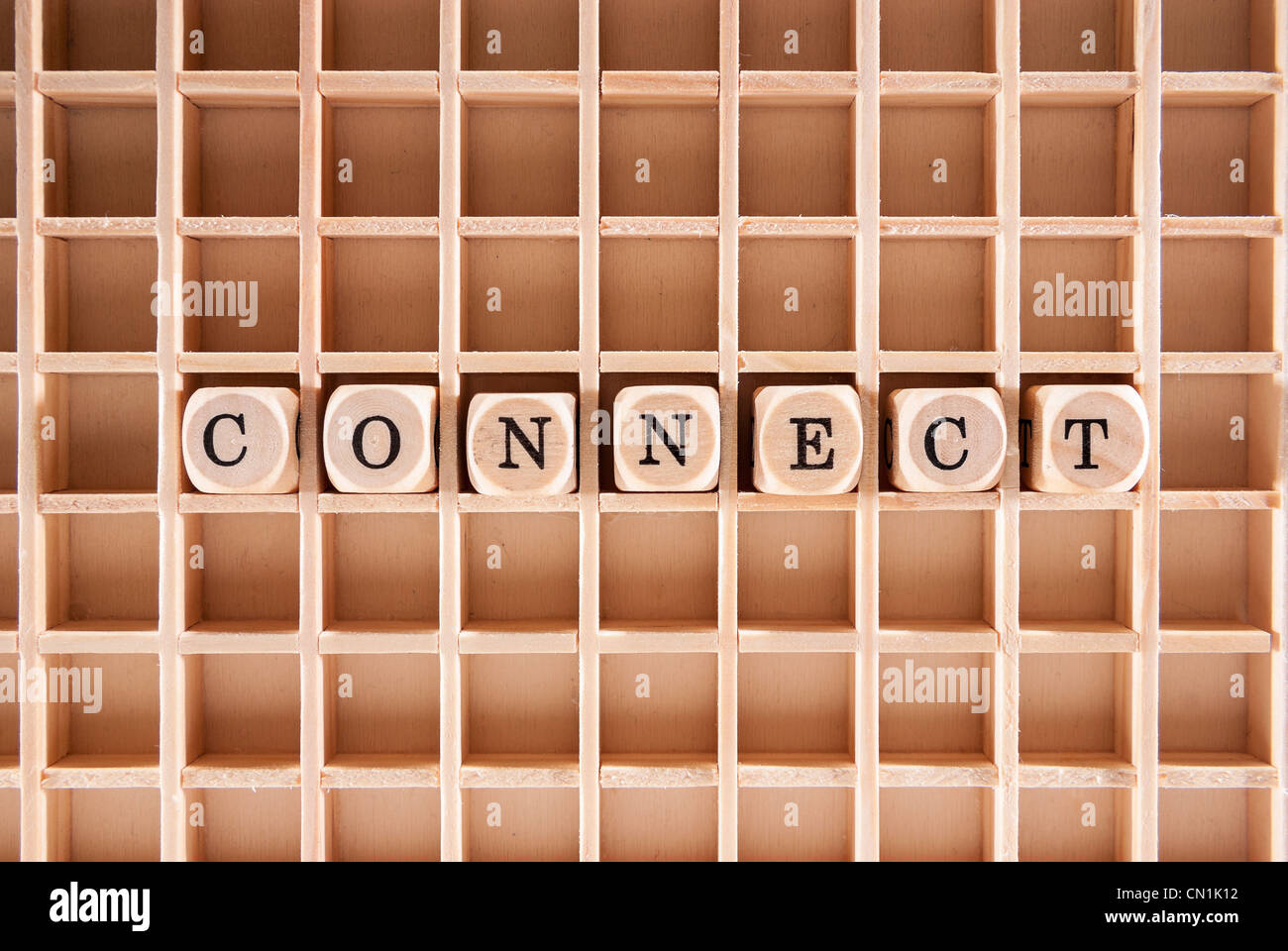 Connect word construction with letter blocks / cubes and a shallow ...