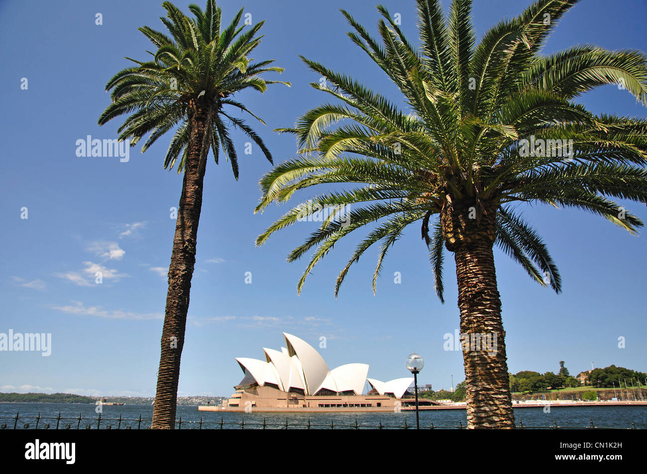 Sydney Opera House from Dawes Point Park, Sydney Harbour, Sydney, New ...