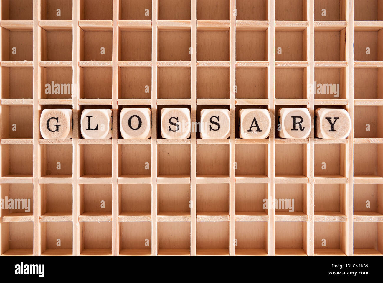 Glossary word hi-res stock photography and images - Alamy