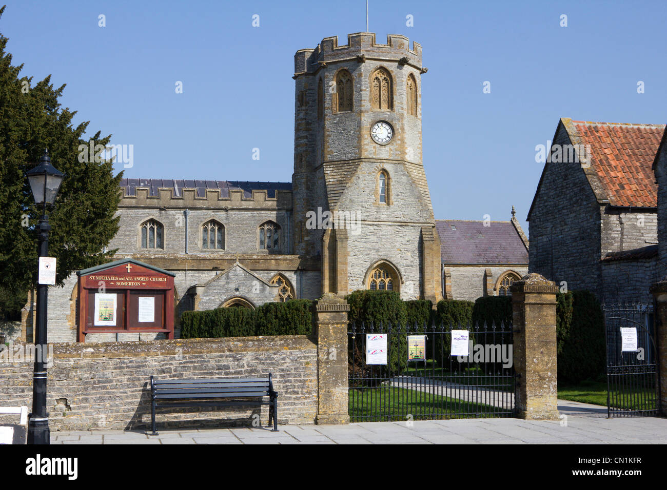 somerton market town somerset england uk gb Stock Photo - Alamy