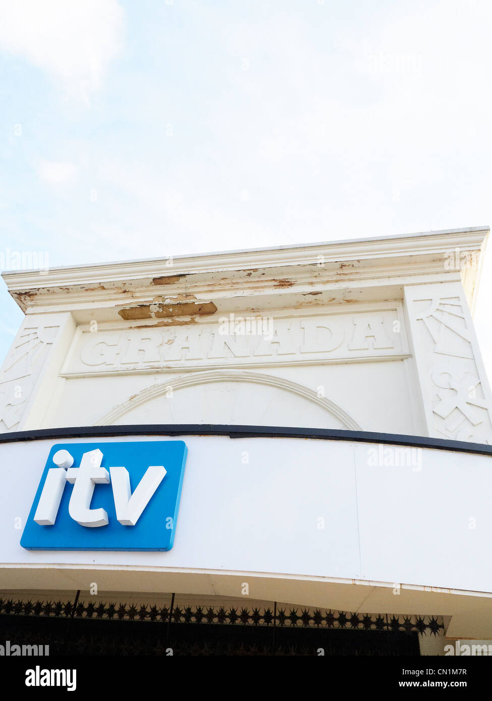 Granada ITV building in Manchester UK Stock Photo - Alamy