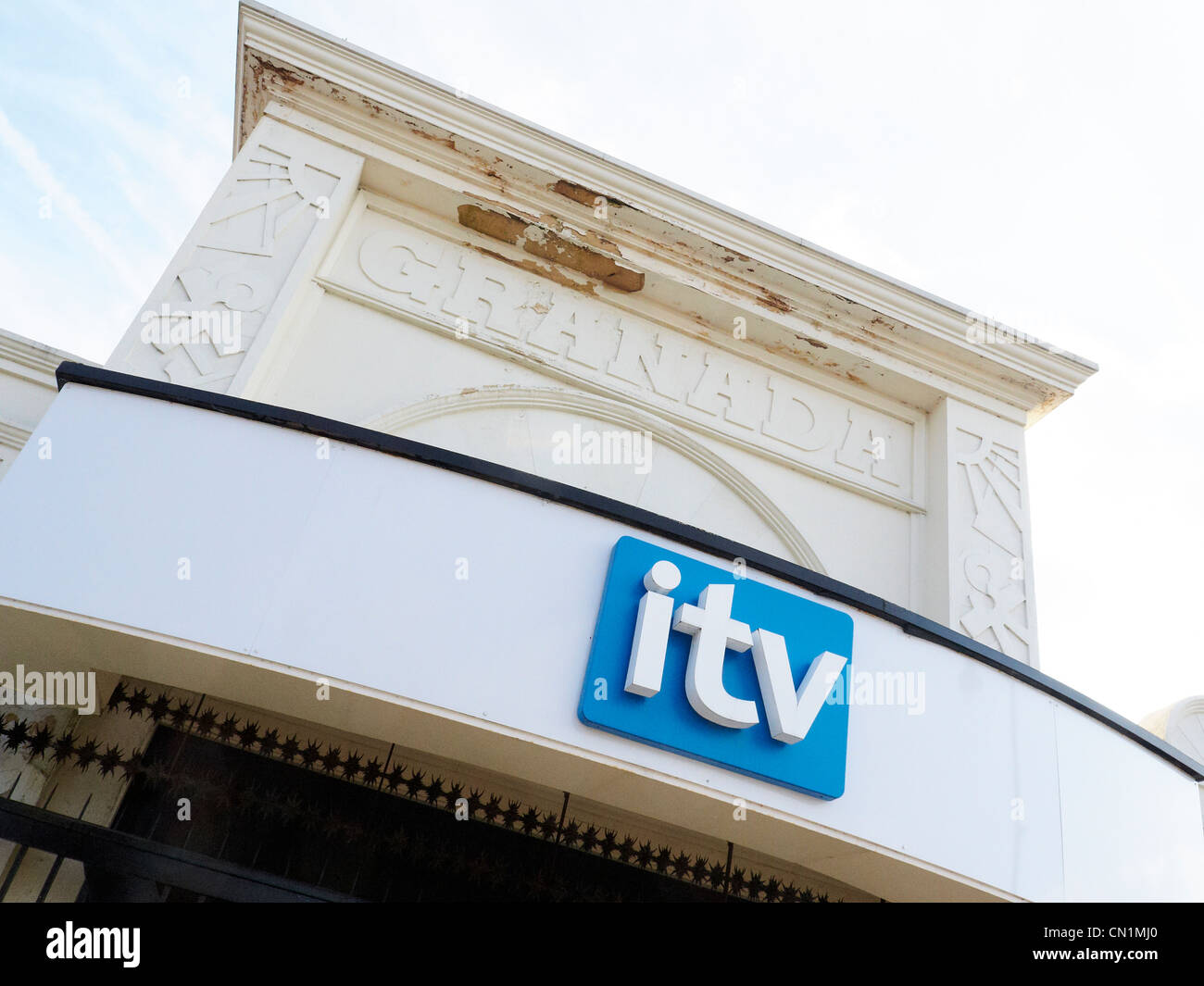 Granada ITV building in Manchester UK Stock Photo - Alamy