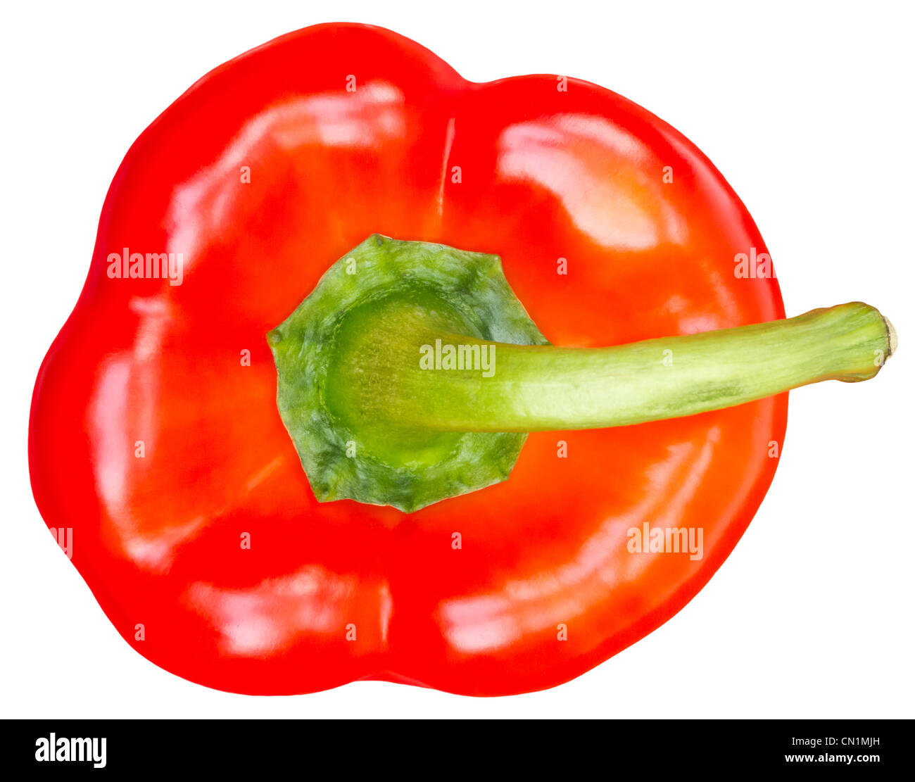 Red Bell Pepper Stock Photo - Alamy