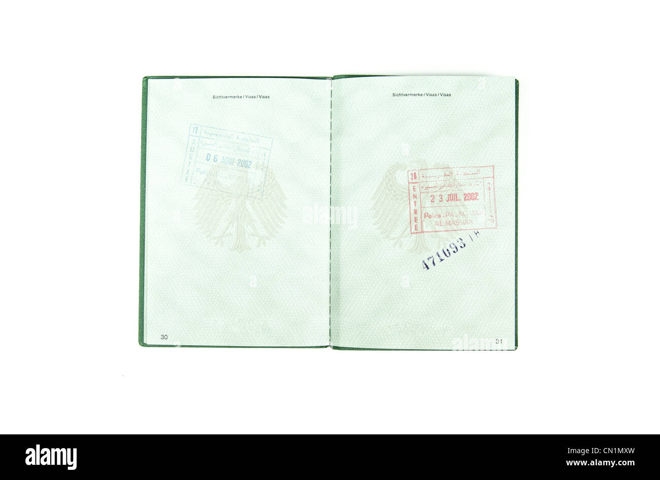 German border identity card High Resolution Stock Photography and ...
