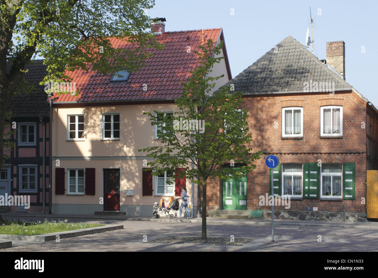 Robel muritz mecklenburg vorpommern roebel mueritz hi-res stock ...