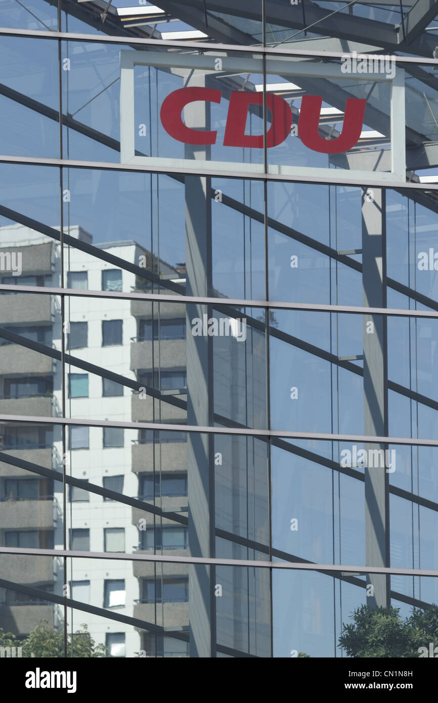 Berlin CDU centre Party central office Party headquarters Stock Photo ...