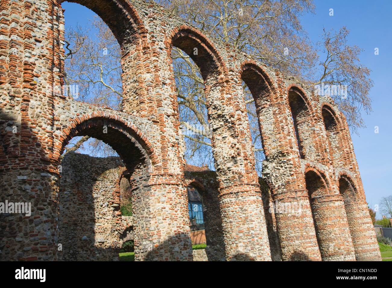 Saint Botolph's priory Colchester Essex England Stock Photo - Alamy