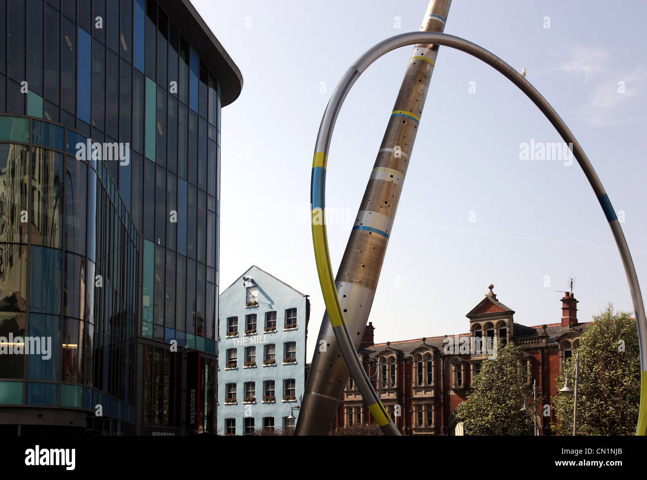Cardiff central public library hi-res stock photography and images - Alamy