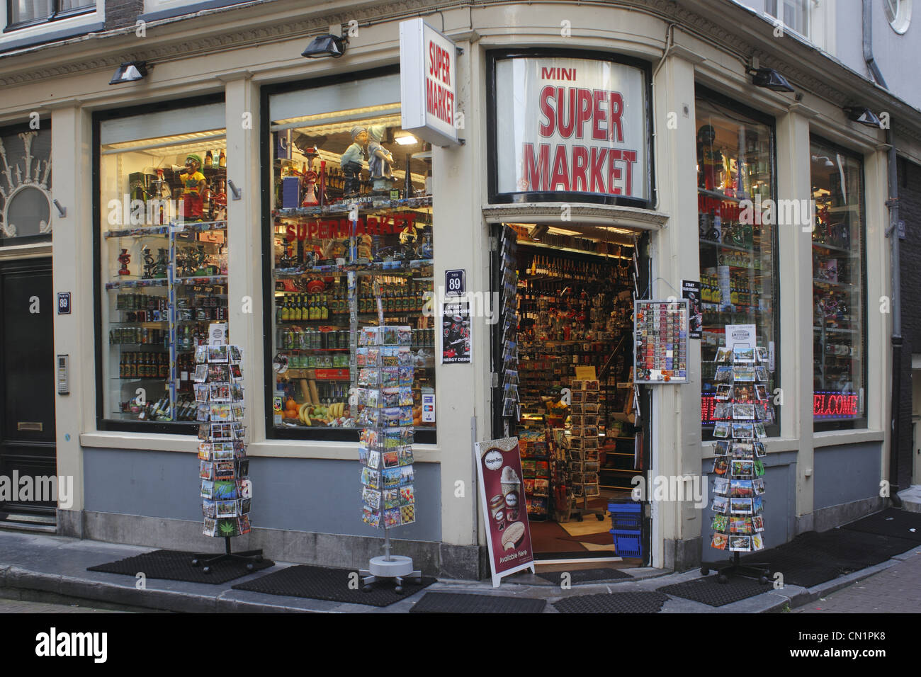 Netherlands Amsterdam Shop Super Market Stock Photo - Alamy