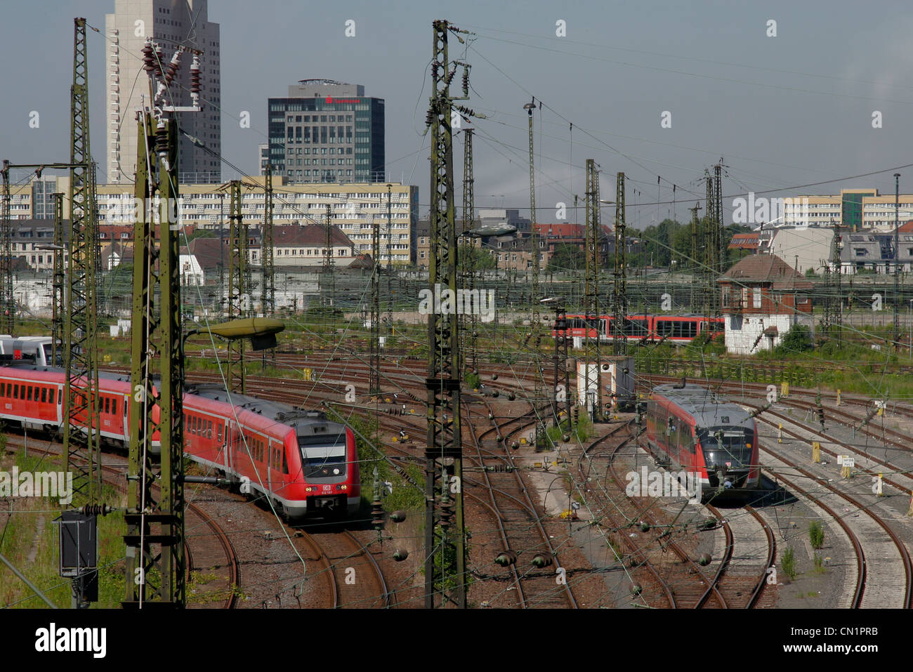 Railway junction hi-res stock photography and images - Alamy