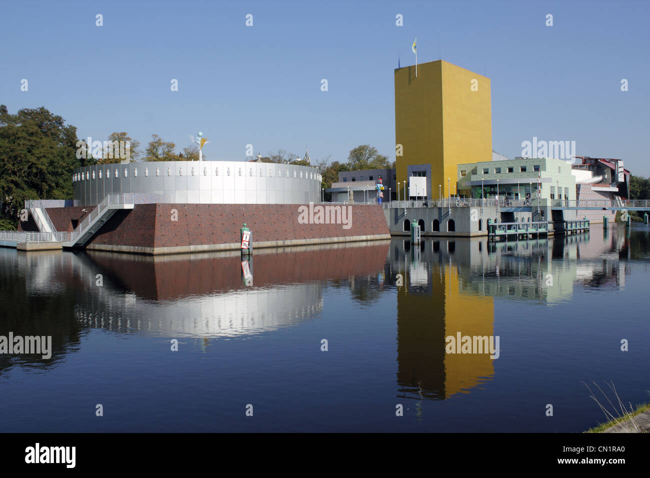 Netherlands Groningen Groninger Museum Stock Photo - Alamy