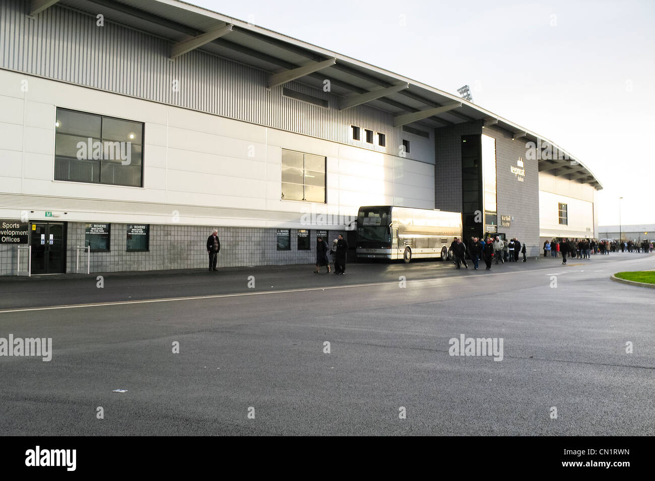 Doncaster Rovers football club Stock Photo - Alamy