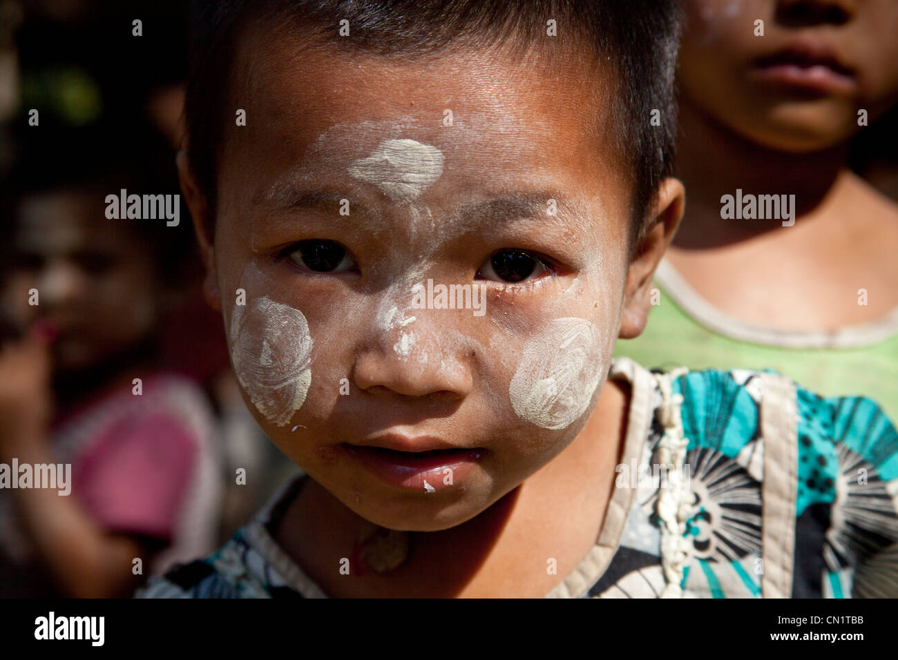 Chin Village Child, Rakhine State, Burma (Myanmar Stock Photo - Alamy