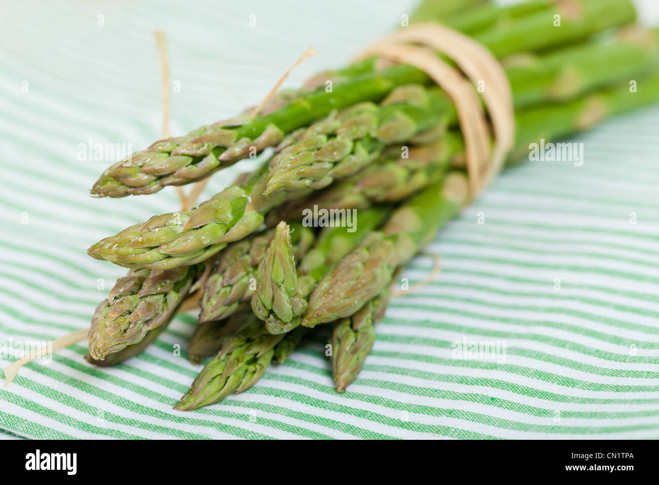 Raw fresh asparagus background Stock Photo - Alamy