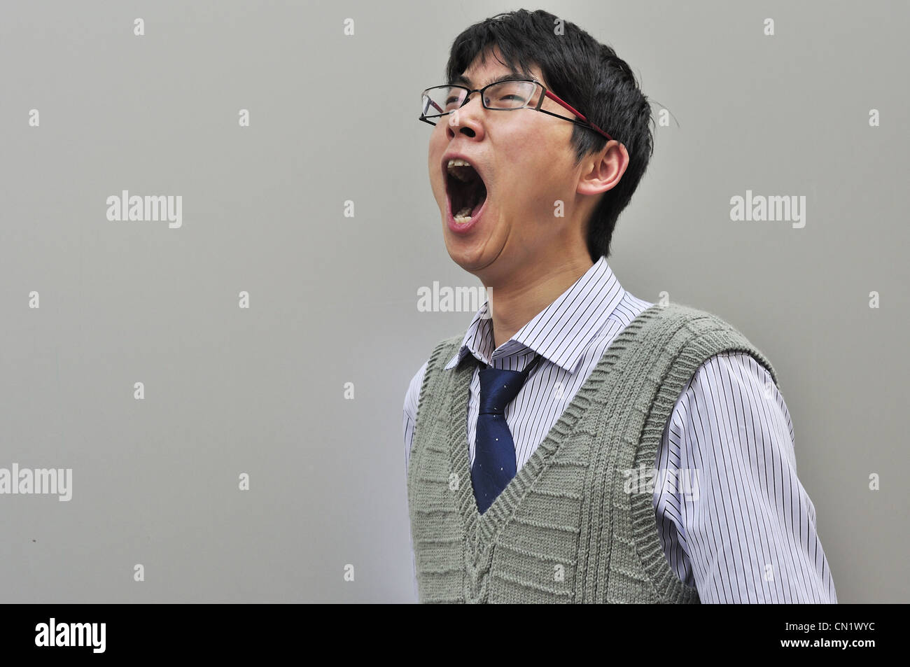 Angry chinese man hi-res stock photography and images - Alamy