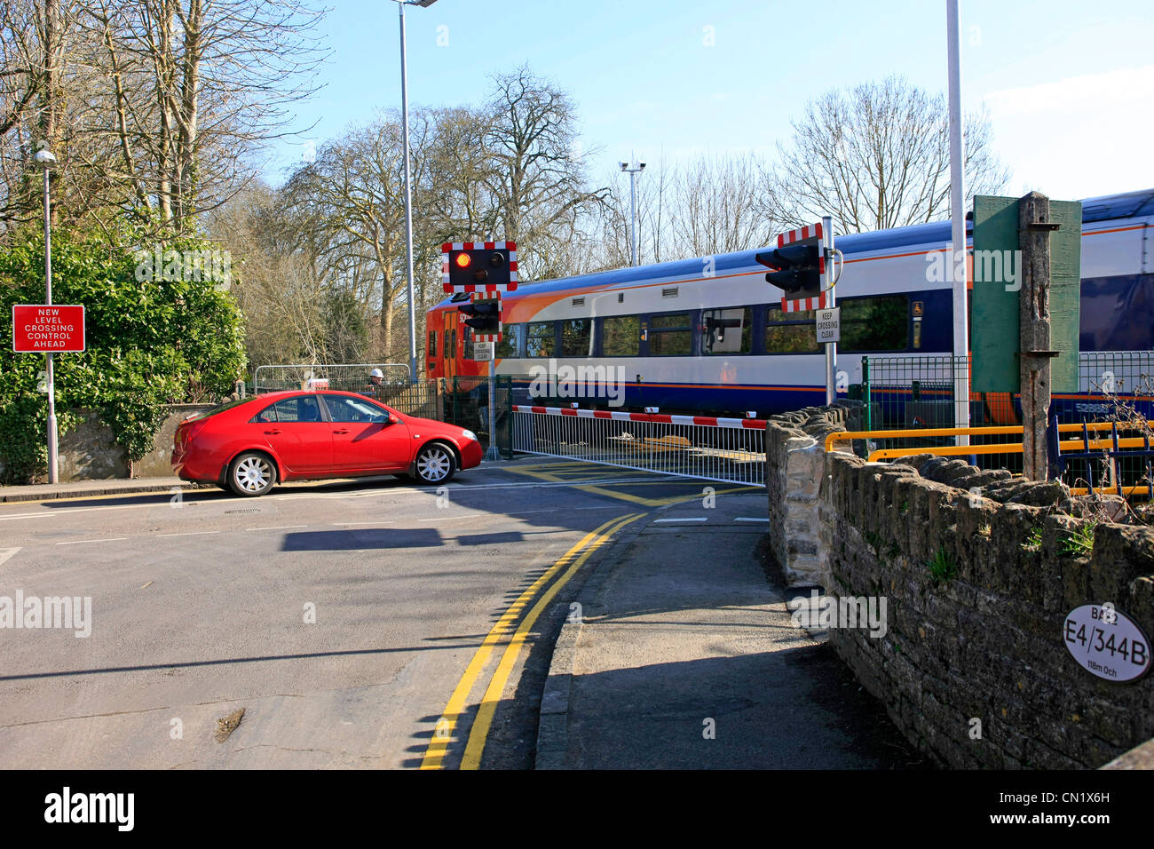 English train track intersection hi-res stock photography and images ...