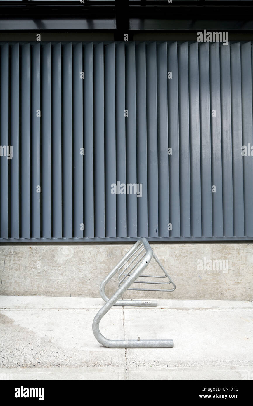 Empty bike rack, Vancouver, British Columbia, Canada Stock Photo - Alamy