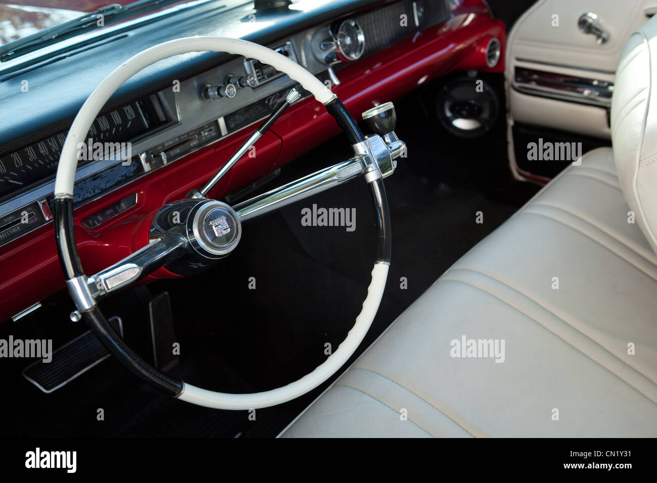 Interior cadillac american classic car hi-res stock photography and ...