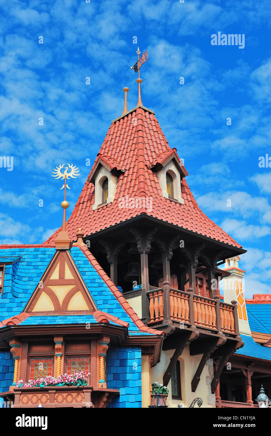 Typical building in Magic Kingdom Stock Photo - Alamy