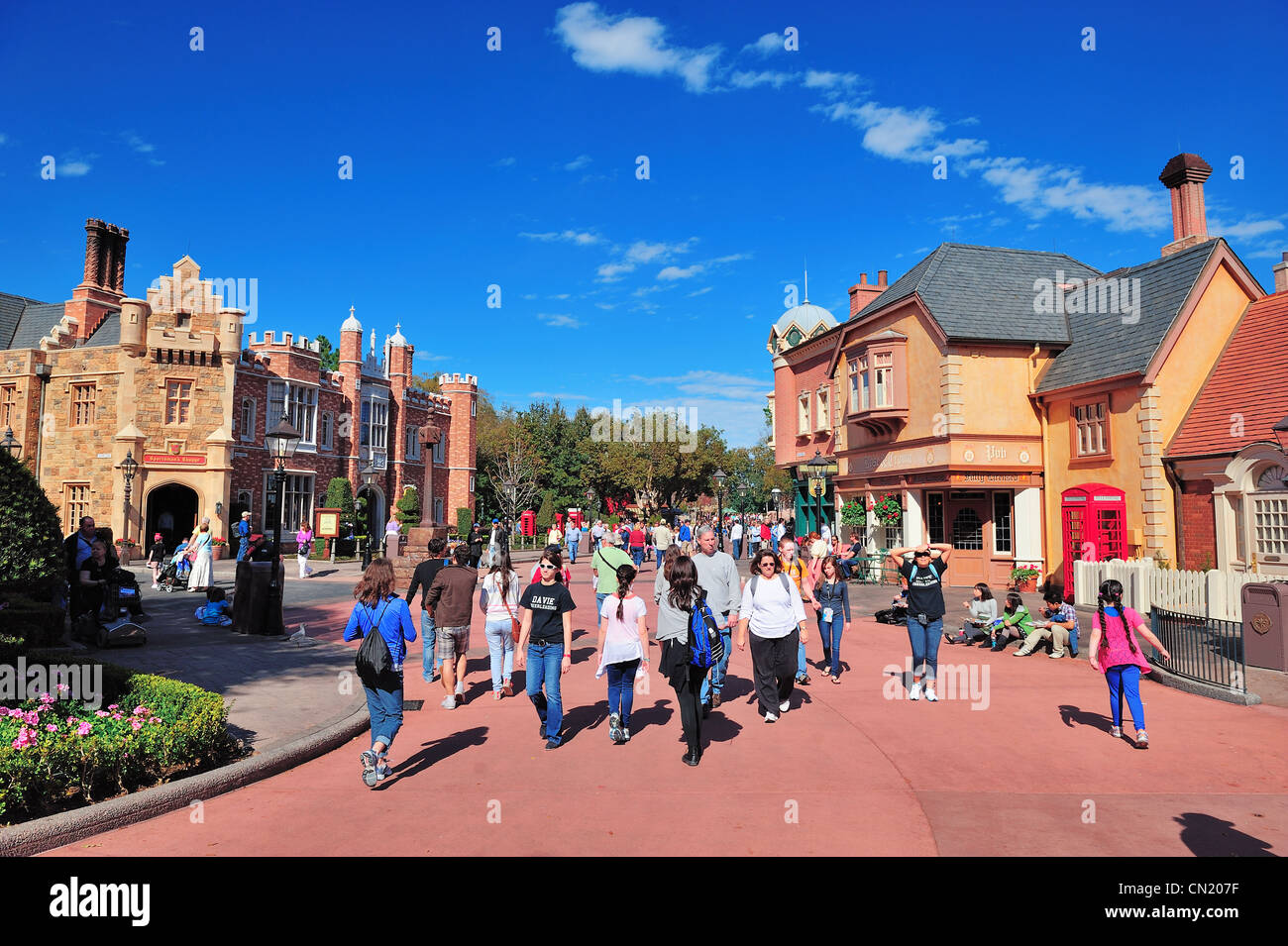 Disney Epcot park view Stock Photo - Alamy