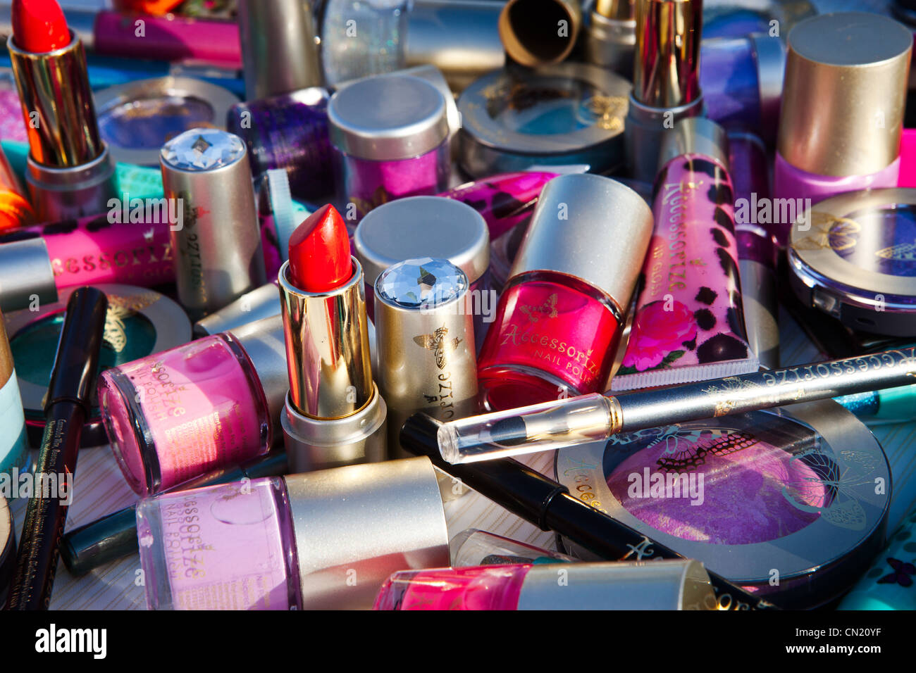 Make up counter cosmetics hi-res stock photography and images - Alamy