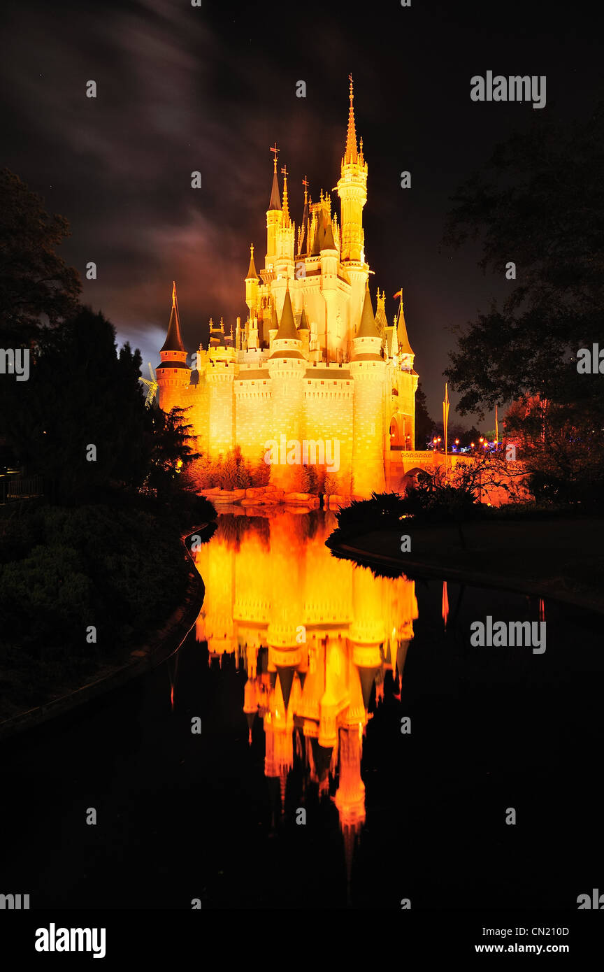 Disney Castle At Night