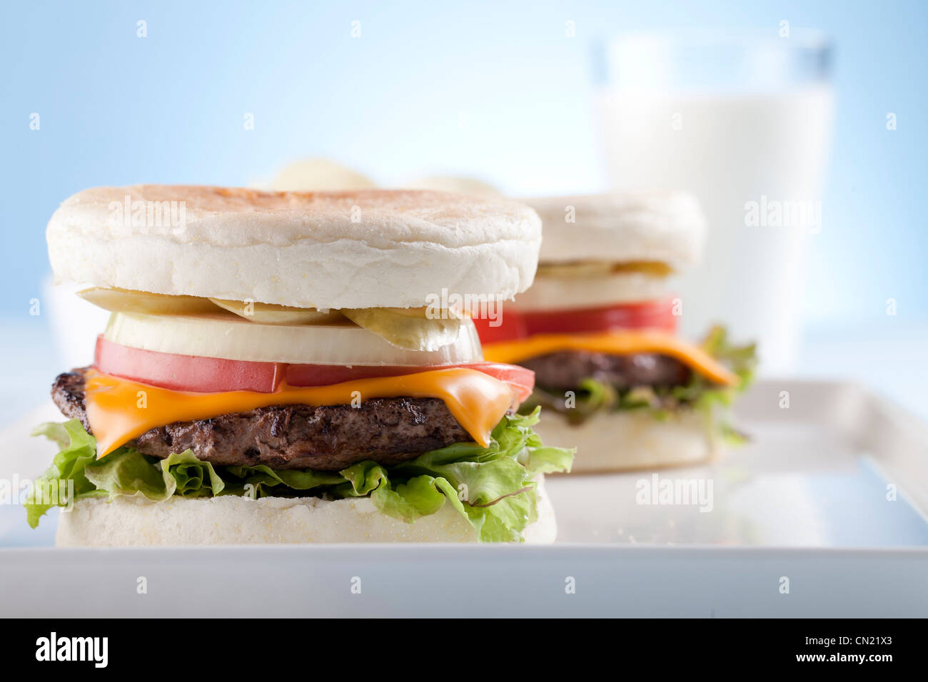 Milk Burger High Resolution Stock Photography and Images - Alamy