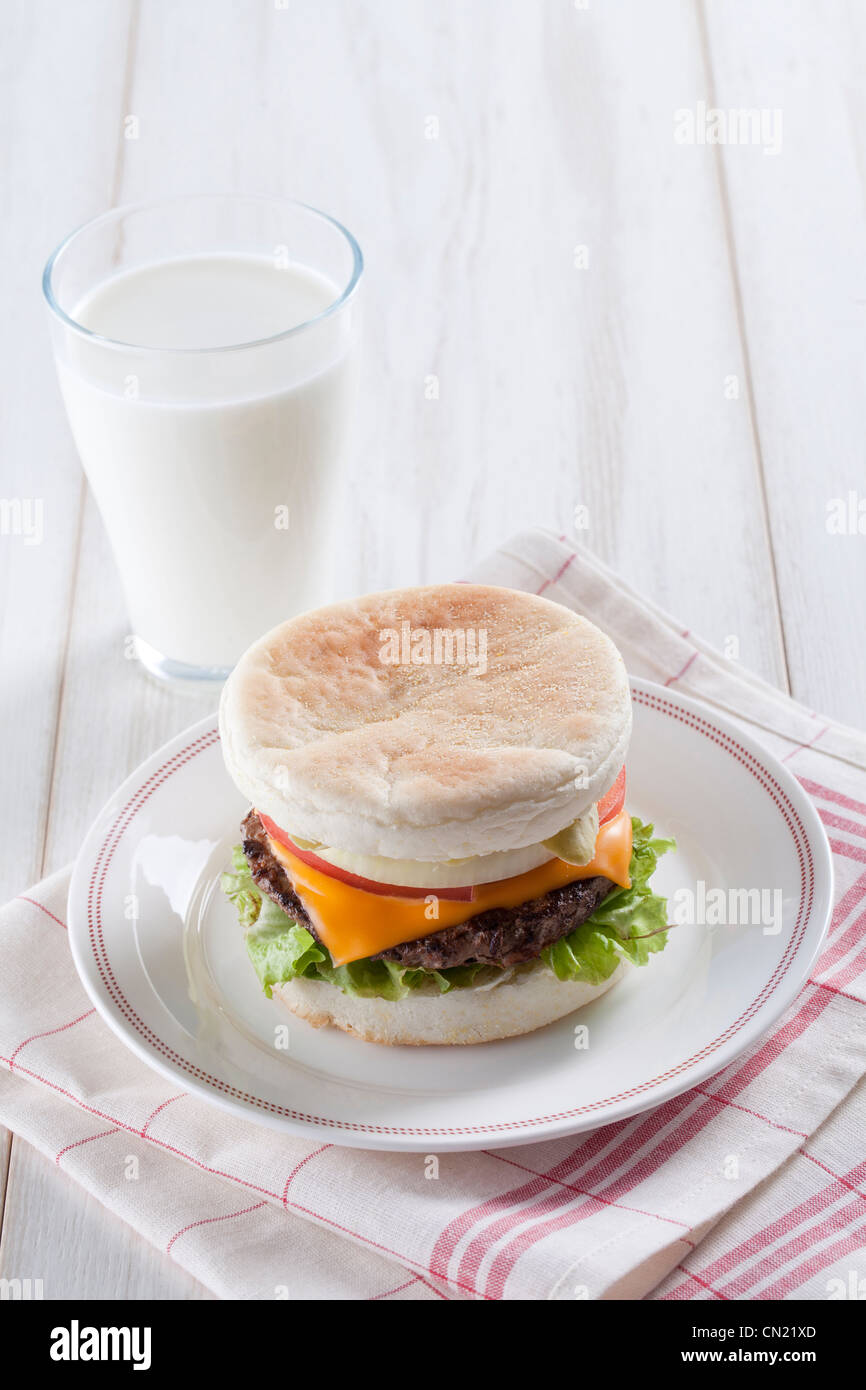 Milk burger hi-res stock photography and images - Alamy