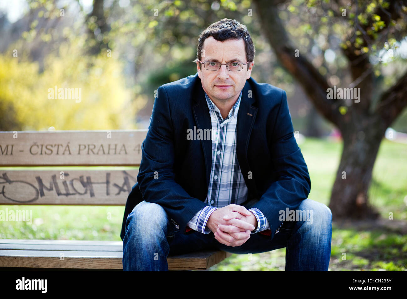 Michal Viewegh,one of the most popular contemporary Czech writers ...