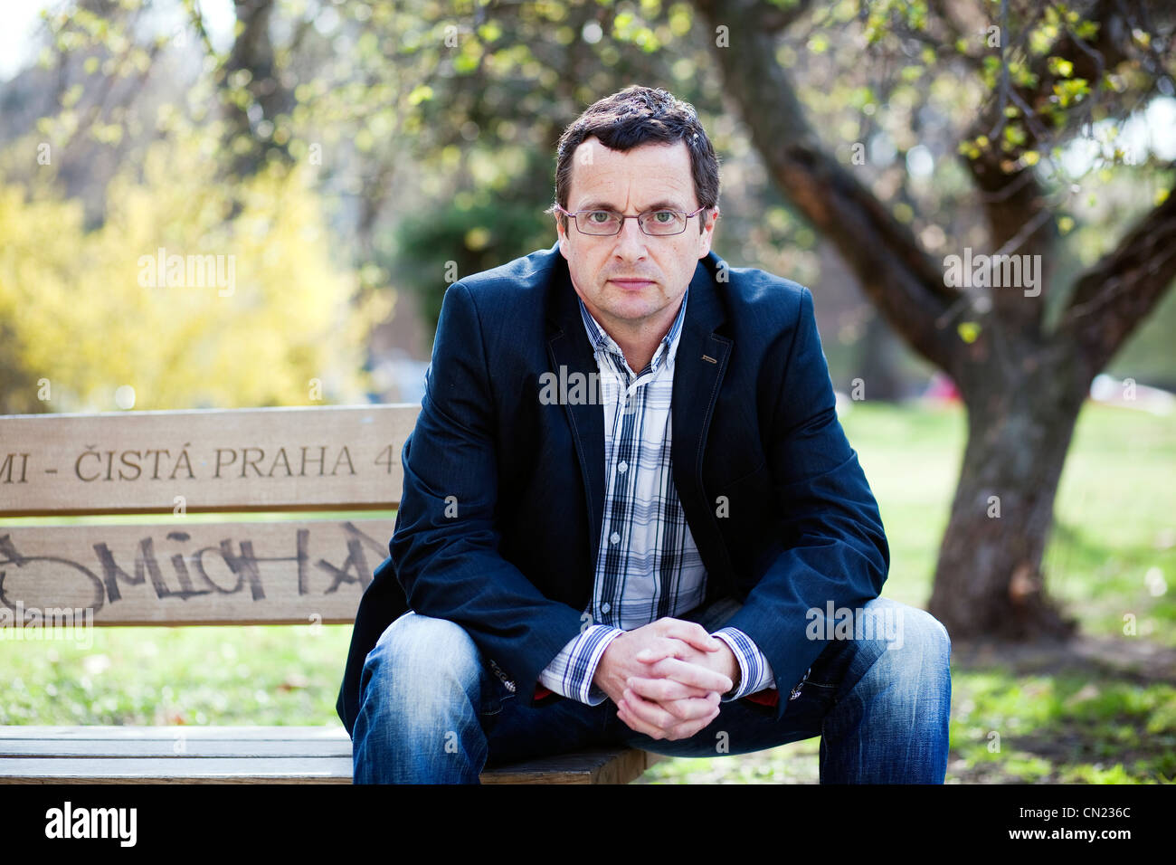 Michal Viewegh,one of the most popular contemporary Czech writers ...
