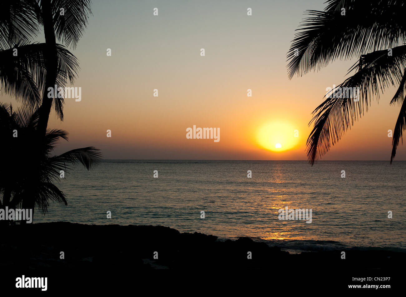 Tulum mexico sunset hi-res stock photography and images - Alamy