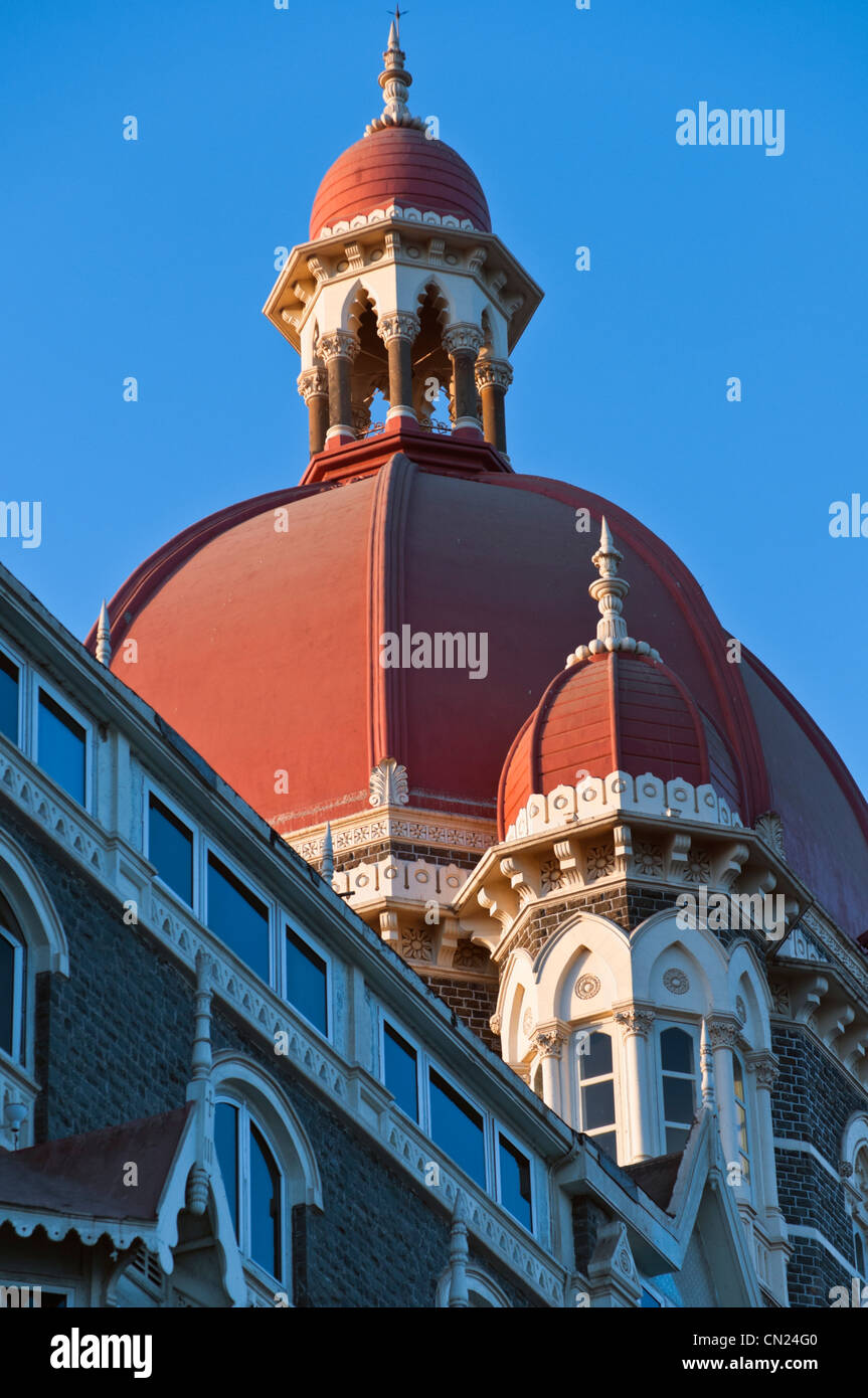 Dome at Taj Mahal Palace Hotel Colaba Mumbai Bombay India Stock Photo ...