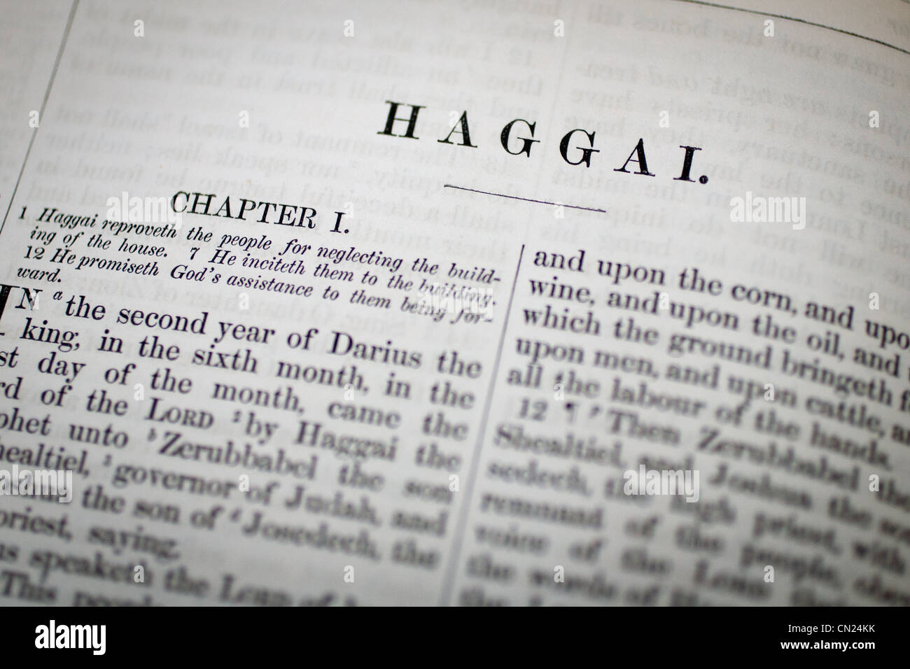 Haggai hi-res stock photography and images - Alamy