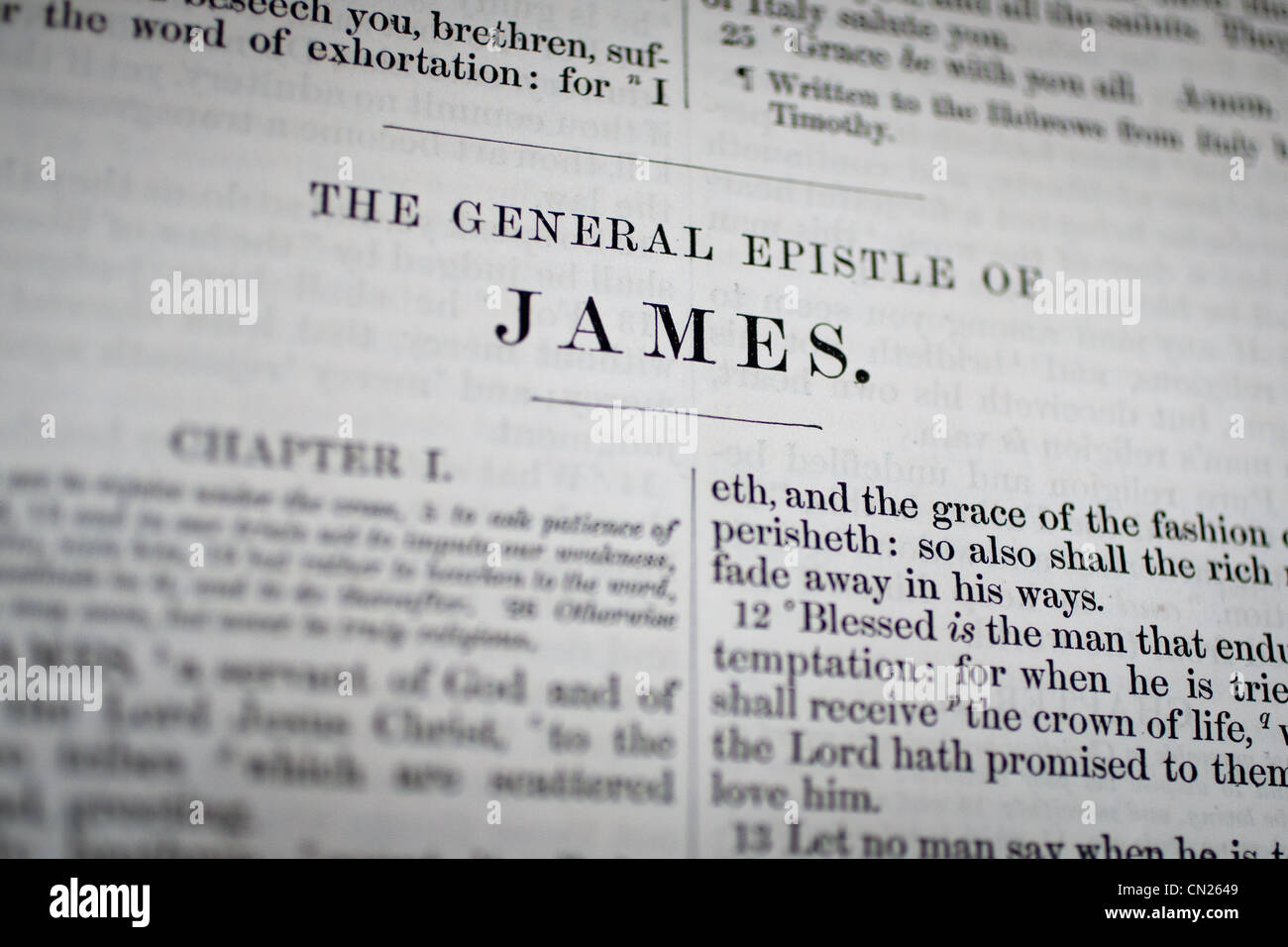 Epistle hi-res stock photography and images - Alamy