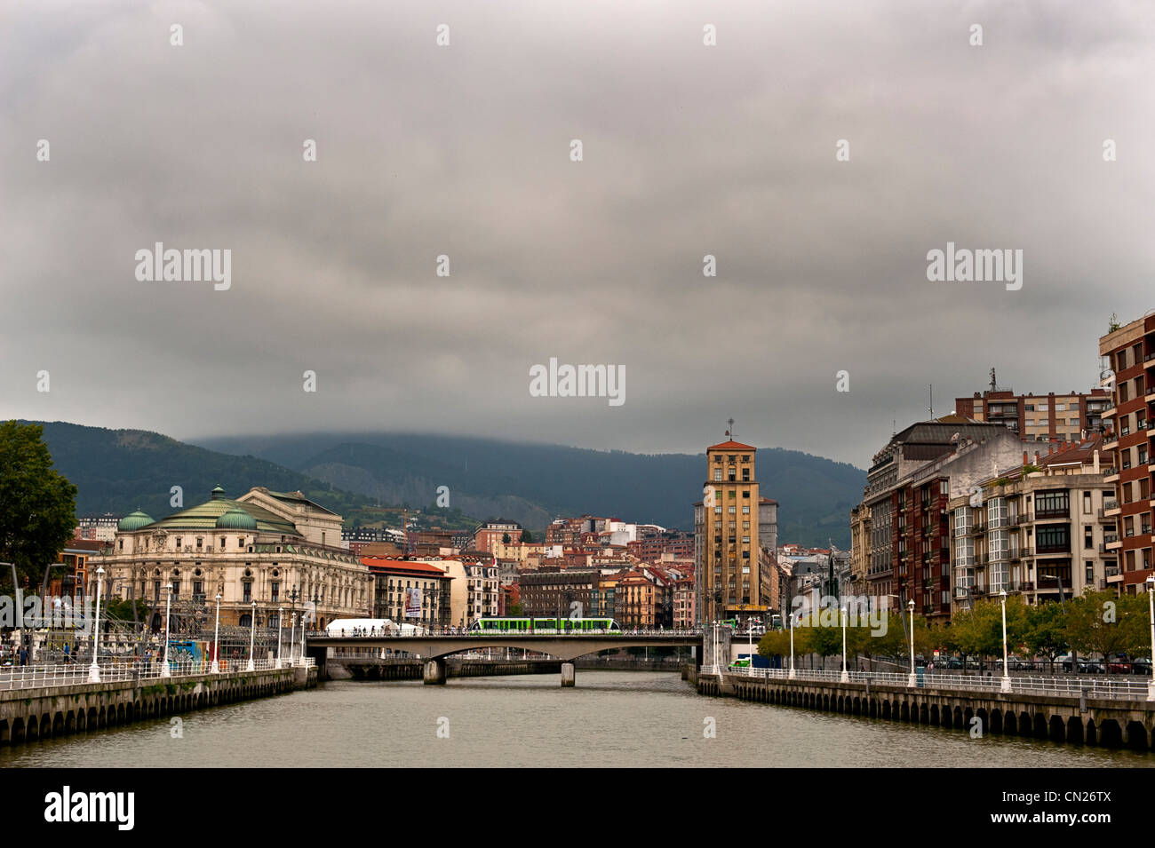 Arenal bridge in bilbao basque hi-res stock photography and images - Alamy