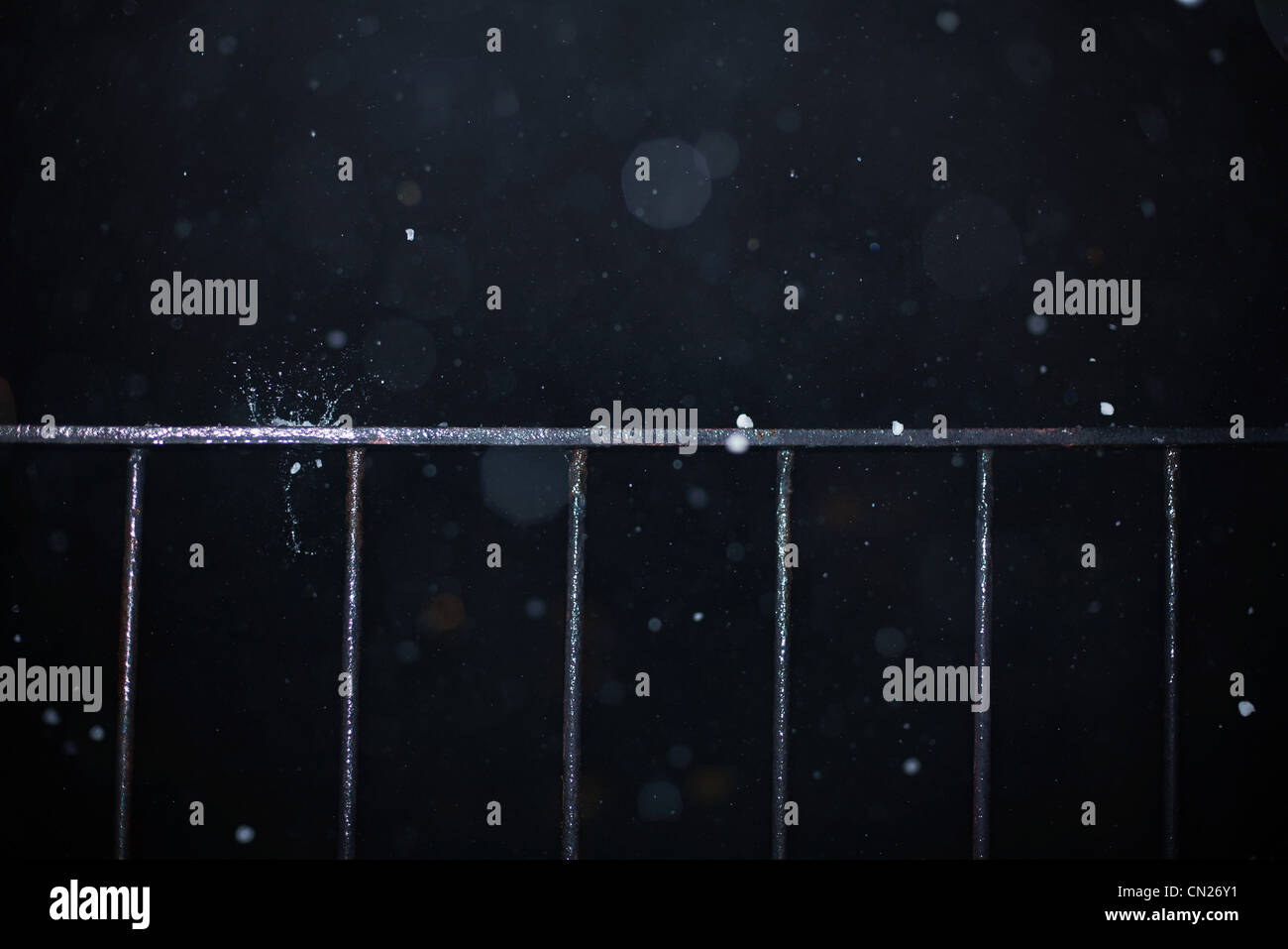 Fire escape in the hail Stock Photo - Alamy