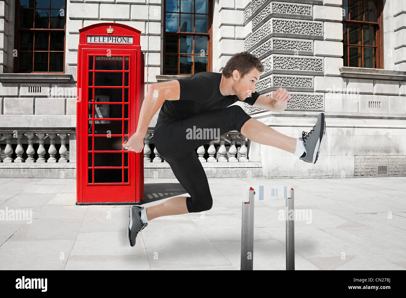 Hurdler hi-res stock photography and images - Alamy